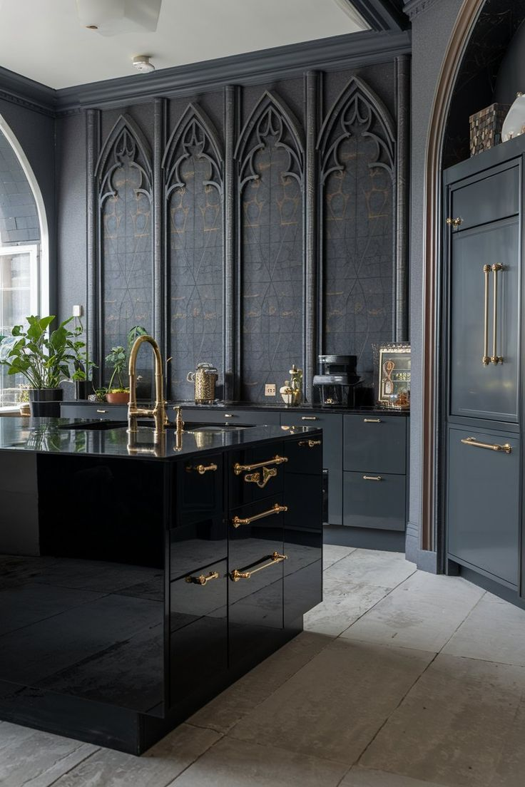 Top 20 Dark Academia Kitchen Ideas To Add Vintage Charm And Timeless ...