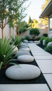 Top Best Front Yard Rock Landscaping Ideas