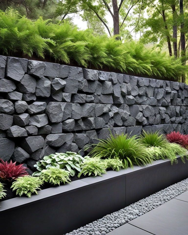 Ways To Use Black Rocks In Your Landscaping