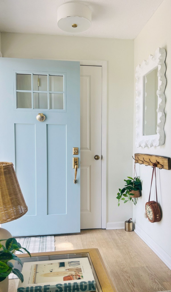 Best Light Blue And Grey Entryway